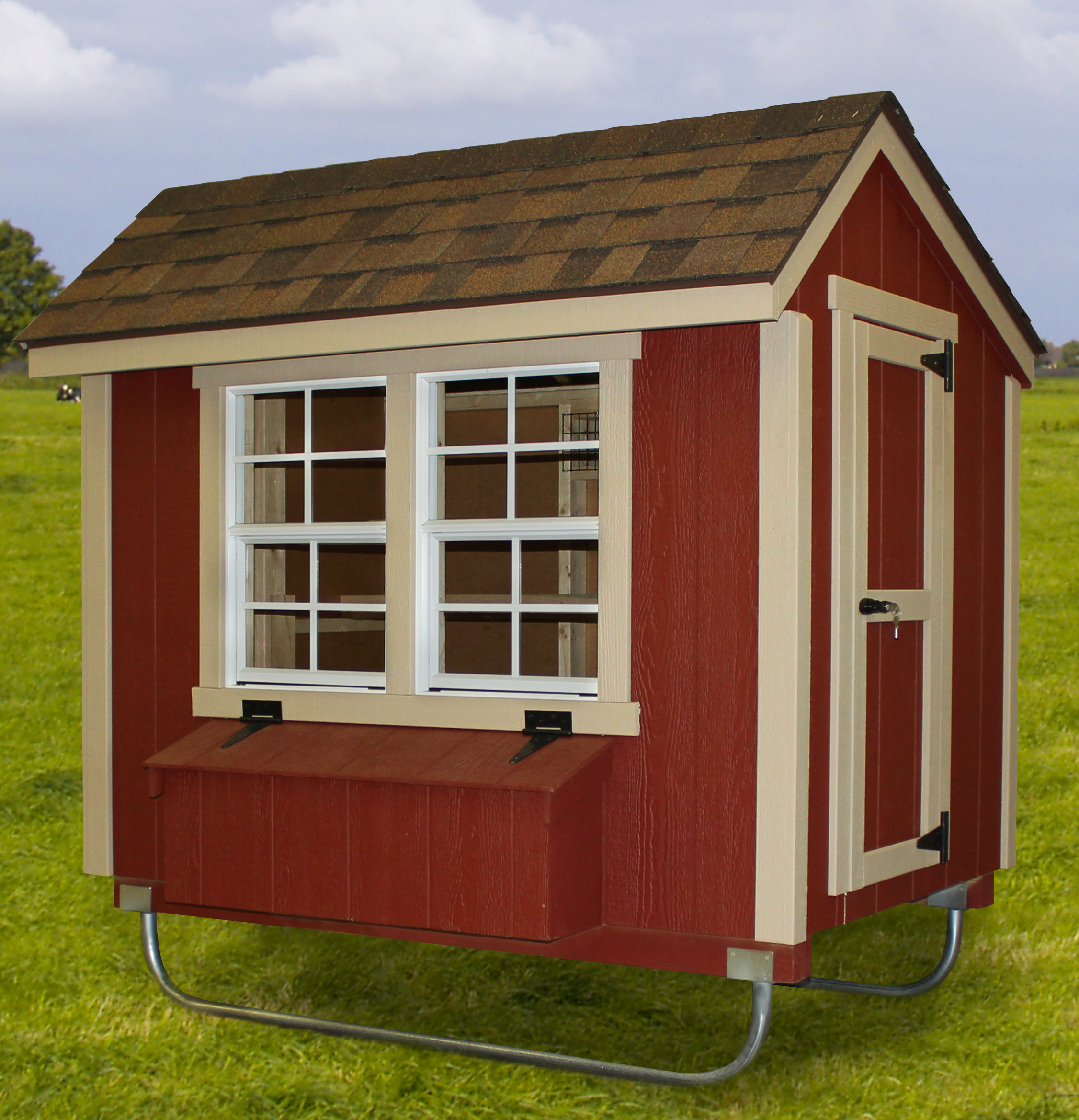 EZ-Fit Sheds Coolidge 4x6 EZ Fit Chicken Coop & Reviews | Wayfair