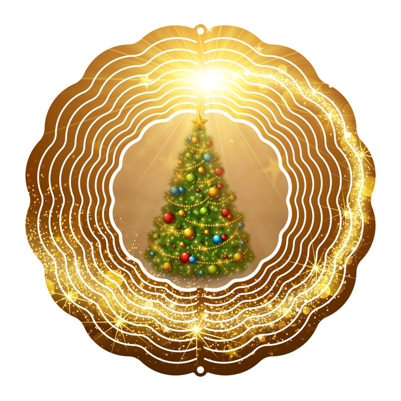 East Urban Home Christmas Tree Spinner | Wayfair