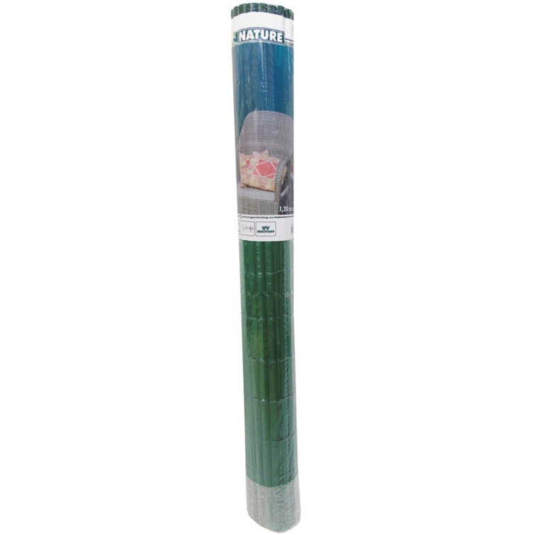 Dakota Fields Nature Single Sided Garden Screen PVC 1.2 x 3m Green ...