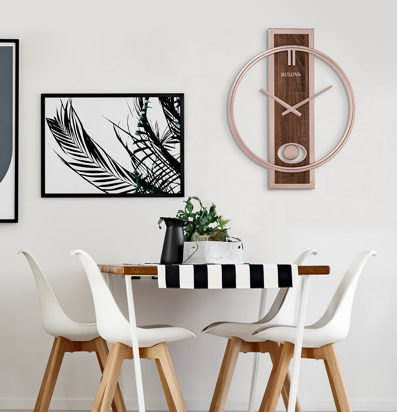 Bulova Phoenix Wall Clock | Wayfair