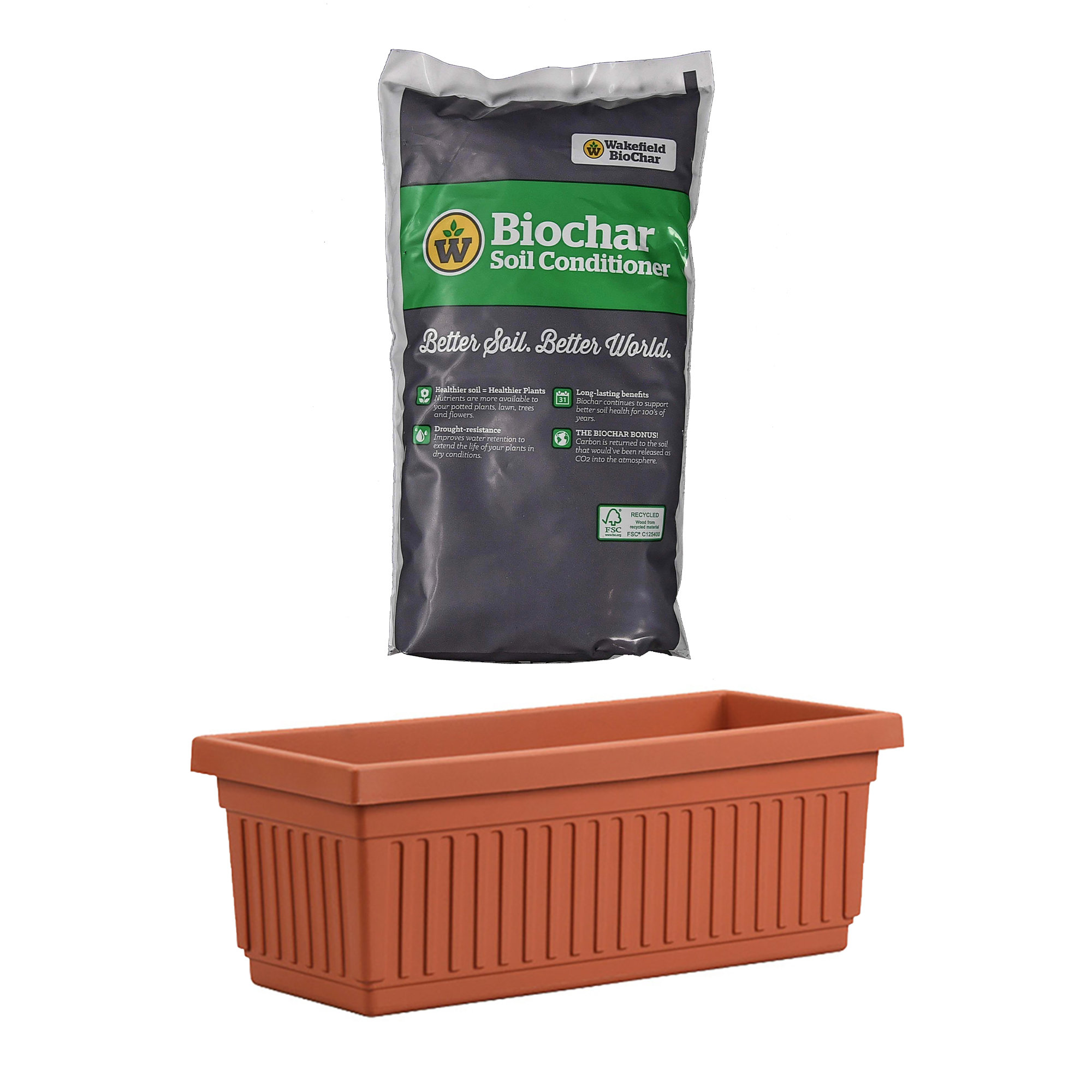 Wakefield Plastic Planter Box | Wayfair