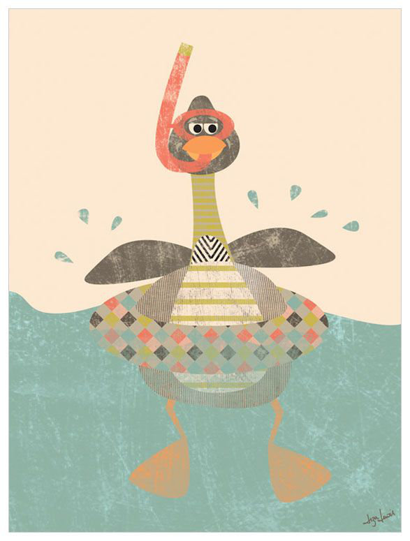 Oopsy Daisy Splish, Splash, Splosh Canvas Art | Perigold