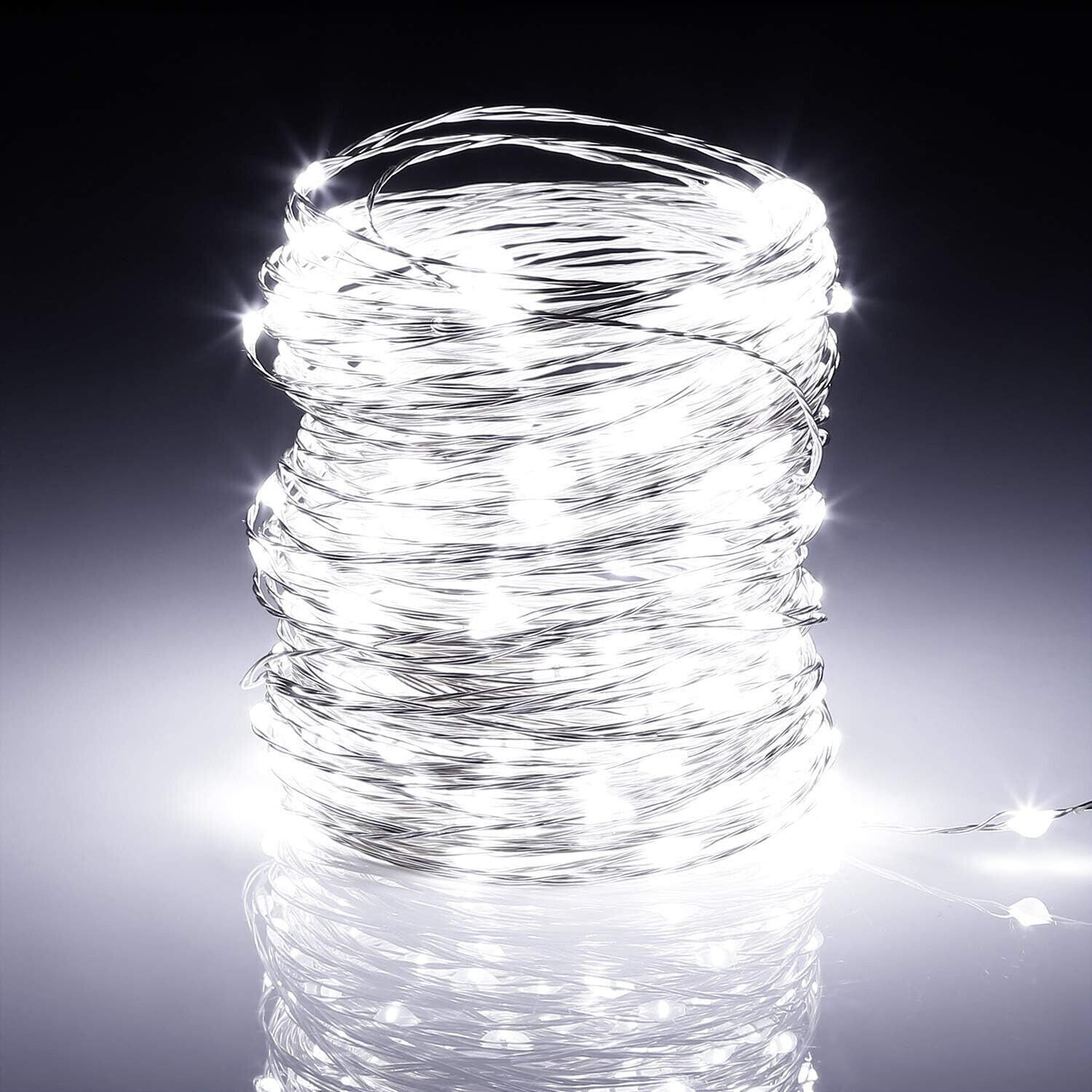 The Holiday Aisle® 98ft 300LEDs String Lights Dimmable with Remote ...