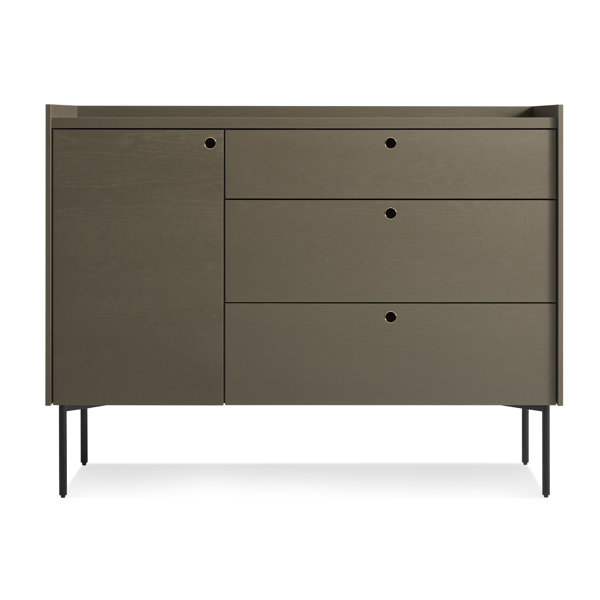 Blu Dot Peek 1 Door/3 Drawer Sideboard | Wayfair