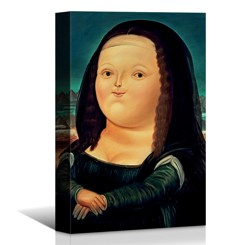 Trinx Mona Lisa - Unframed Painting on Canvas | Wayfair