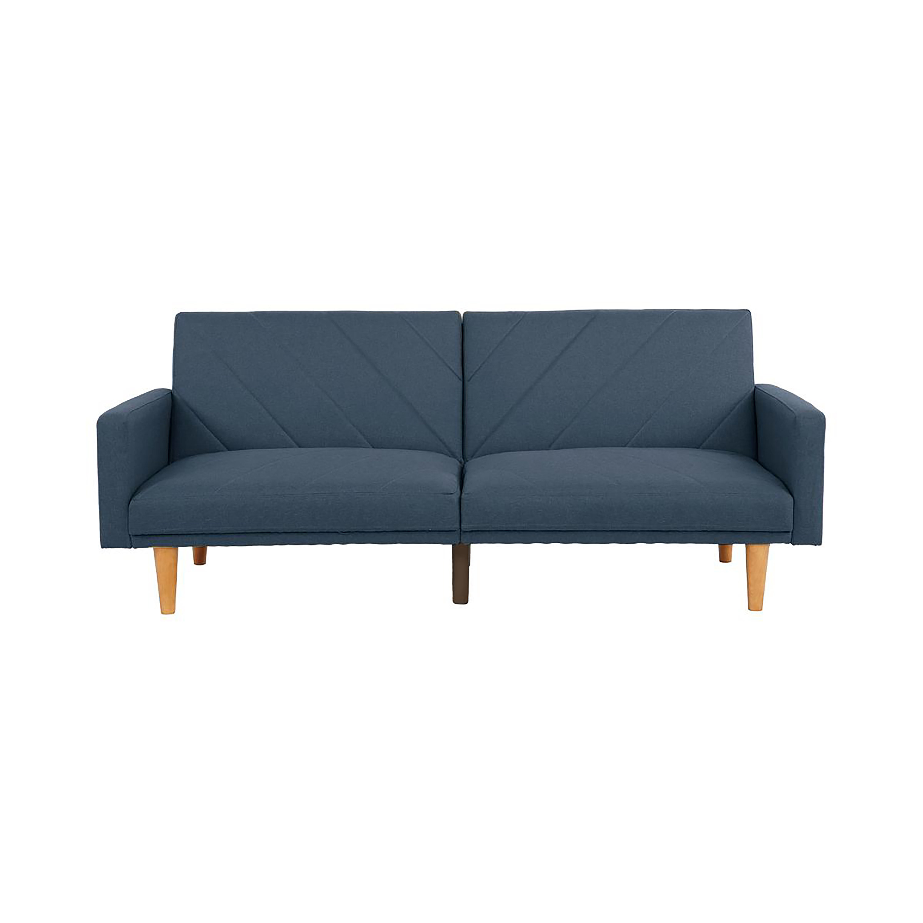 Latitude Run® Juniper Mustard Modern Adjustable Sofa with Diagonal ...