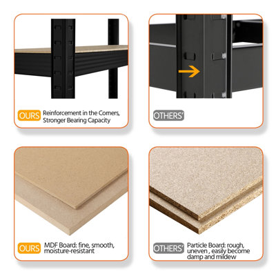 17 Stories 35.5'' W Metal Height -Adjustable Shelving Unit & Reviews ...