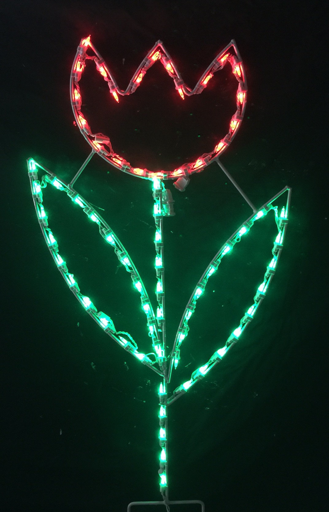 Lori's Lighted D'Lites Large Tulip Spring Holiday Lighted Display | Wayfair