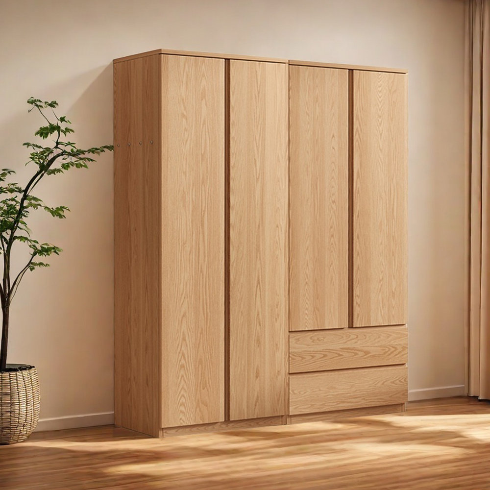 Parttlion European style modern simple wardrobe | Wayfair