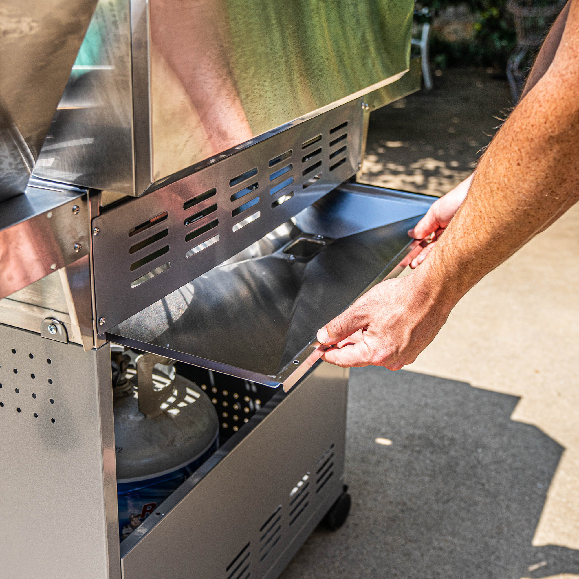 Monument Grills Outdoor Replacement Grease Tray A111 For Bbq Grill ...