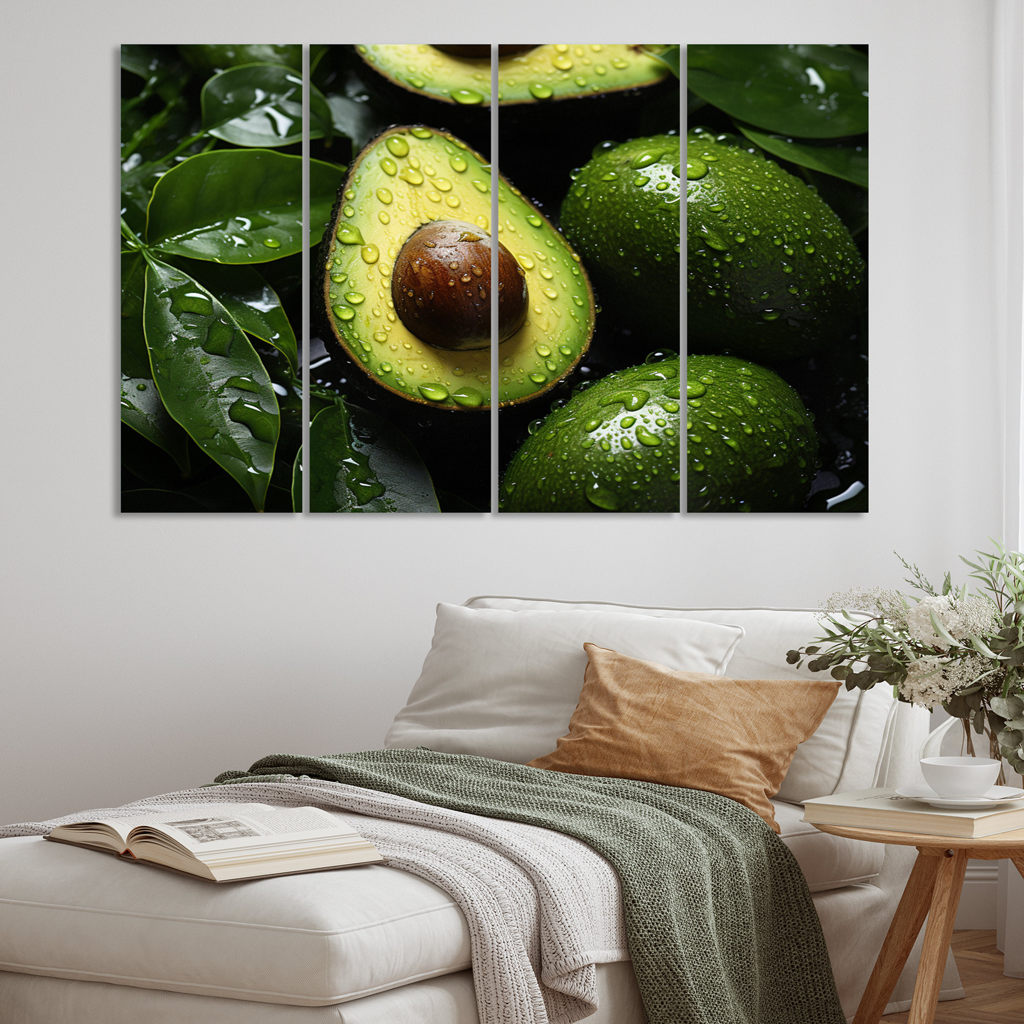 Design Art Ripe Avocado II - Fruits Metal Wall Decor Set | Wayfair