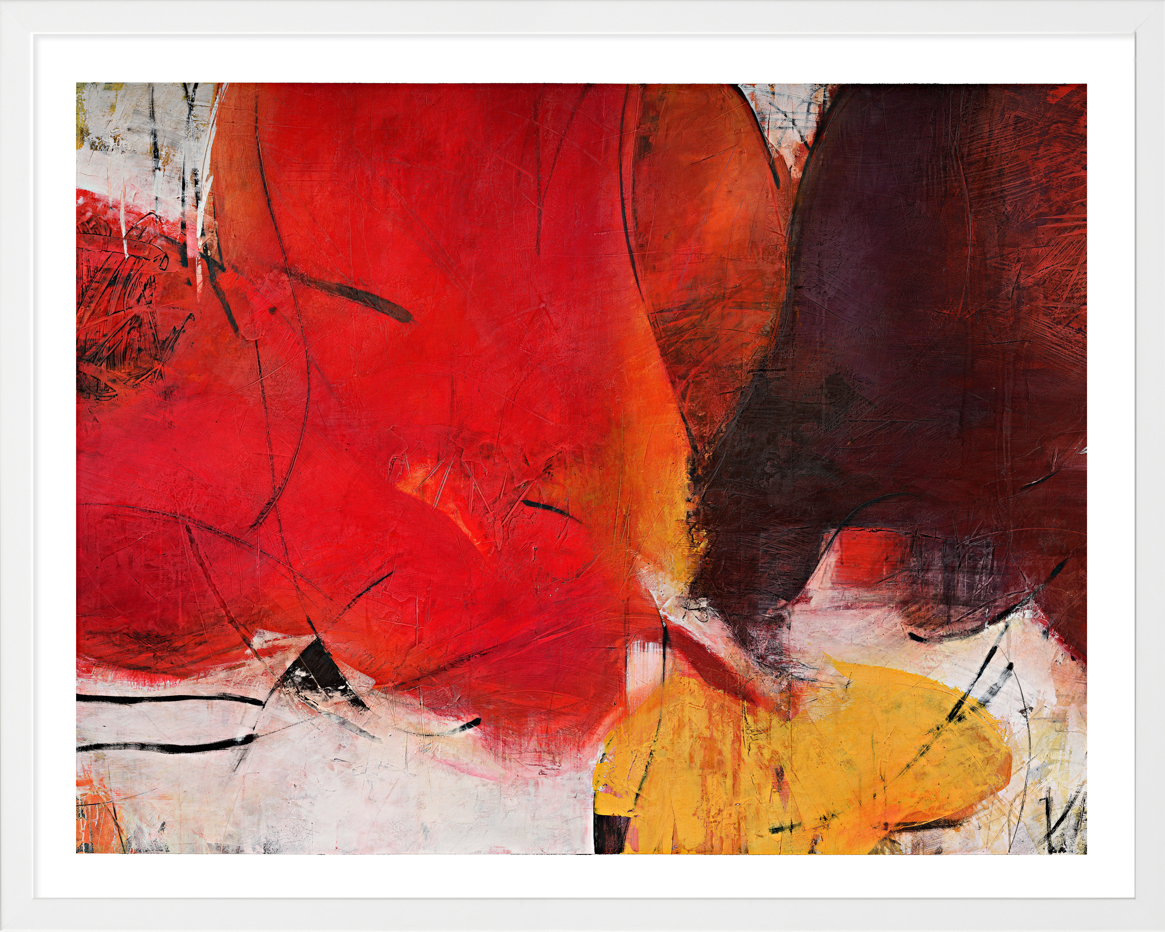 Lipman Art Allegro By Ivo Stoyanov - Framed Wall Art | Perigold