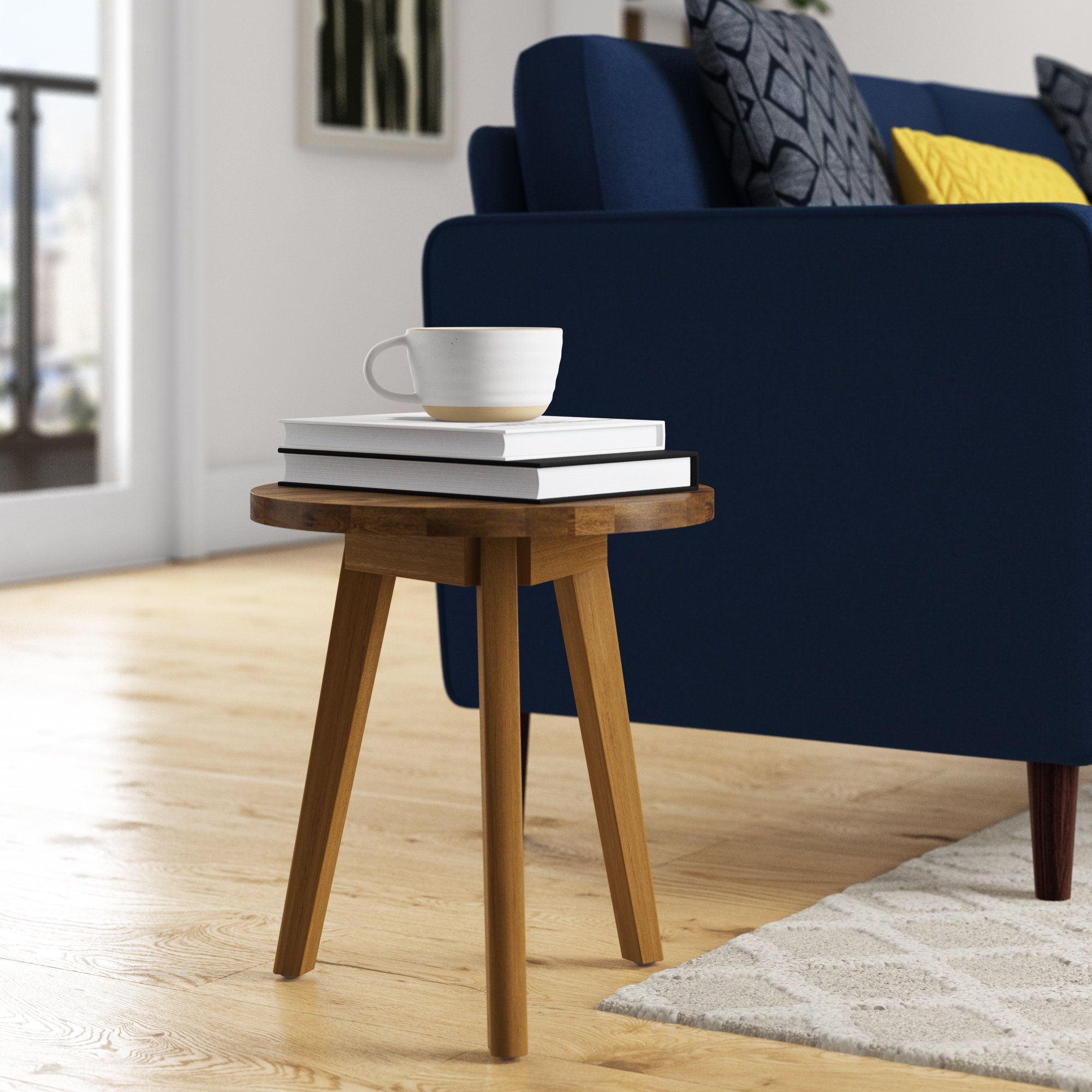 George Oliver Durham Solid Wood 3 Legs End Table & Reviews - Wayfair Canada George Oliver Durham Solid Wood 3 Legs End Table & Reviews - Wayfair Canada