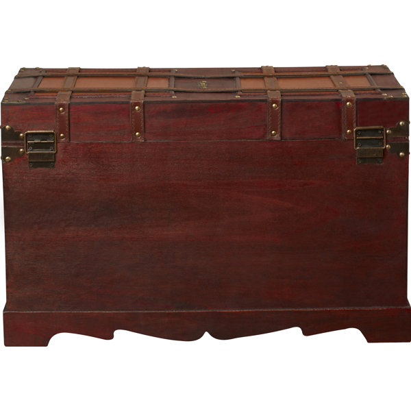 World Menagerie Zemrane Vintage Trunk & Reviews | Wayfair