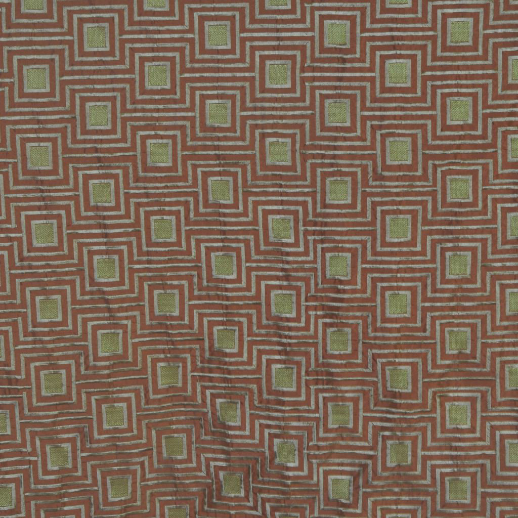 RM Coco Stand Up Geometric Fabric | Wayfair