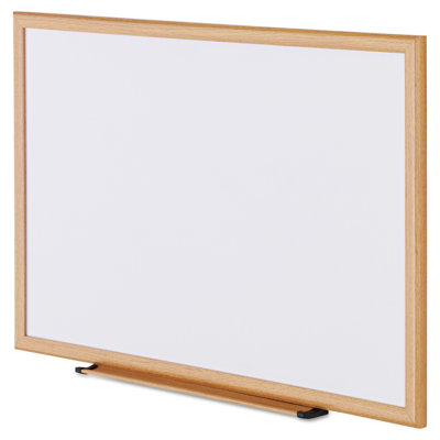 Universal Oak Frame Dry-Erase Wall Mounted Whiteboard & Reviews | Wayfair