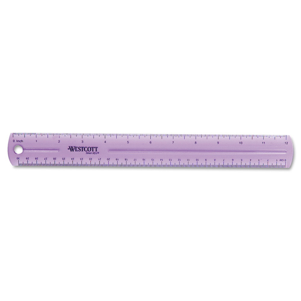 Acme United Corporation Jeweltone Plastic Ruler | Wayfair