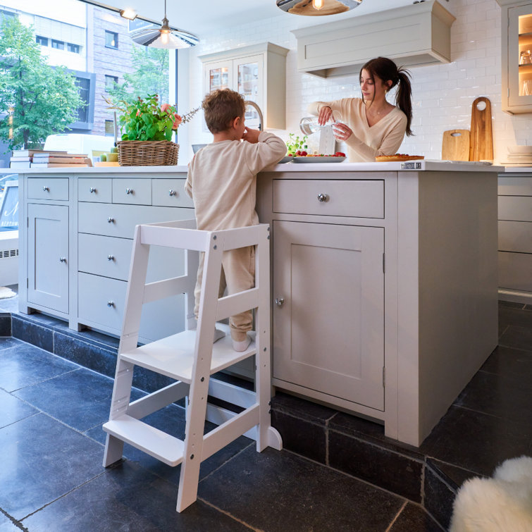 Isabelle & Max Hartzell White 2 - Step Stool | Wayfair.co.uk