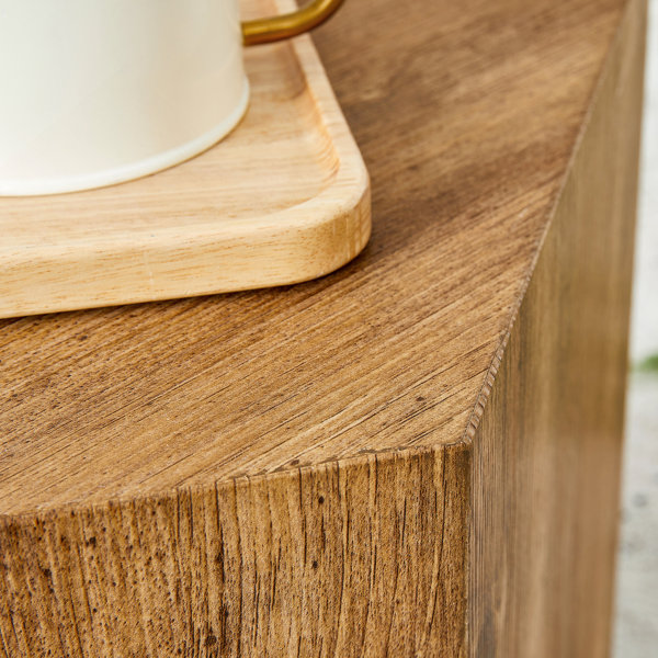 Millwood Pines Modern MDF coffee table, with complex texture patterns ...