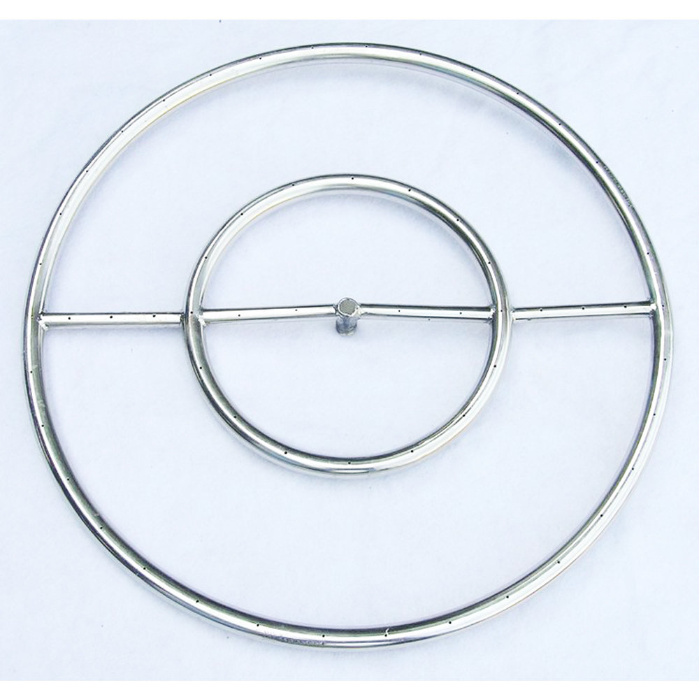 Tretco 24" Round Burner Ring Fire Pit Tool - Wayfair Canada