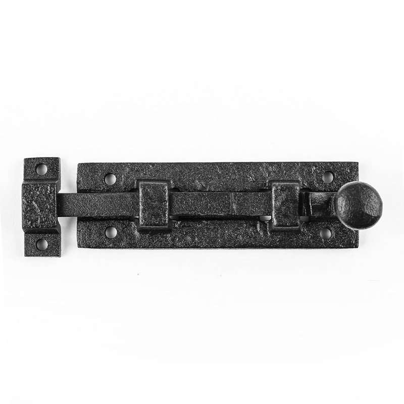The Renovators Supply Inc. Wrought Iron Cabinet Door Slide Bolt 4" W ...