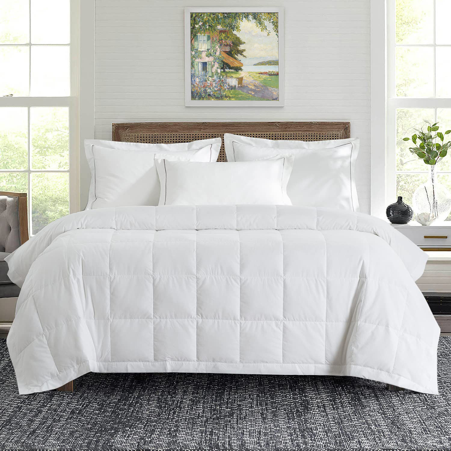Alwyn Home Édredon léger en duvet d'oie 750In³ / Oz et Commentaires ...