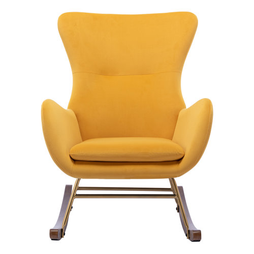 Yellow Rocking Chairs You'll Love | Wayfair