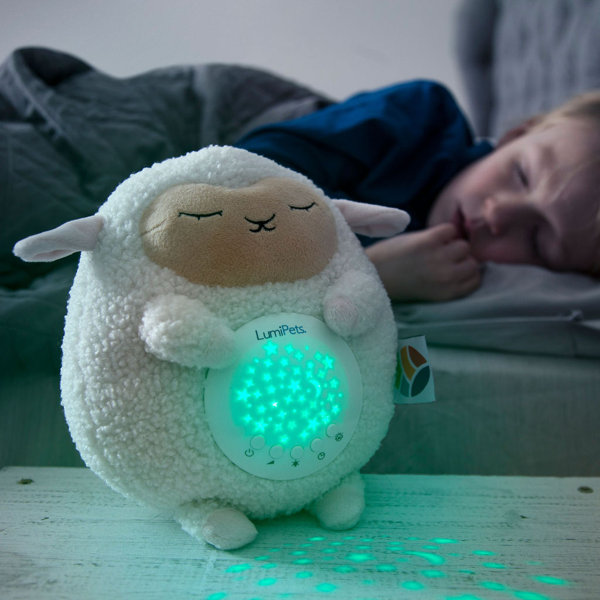Lumipets Projector And Noise Sound Machine Stuffed Animal Night Light ...