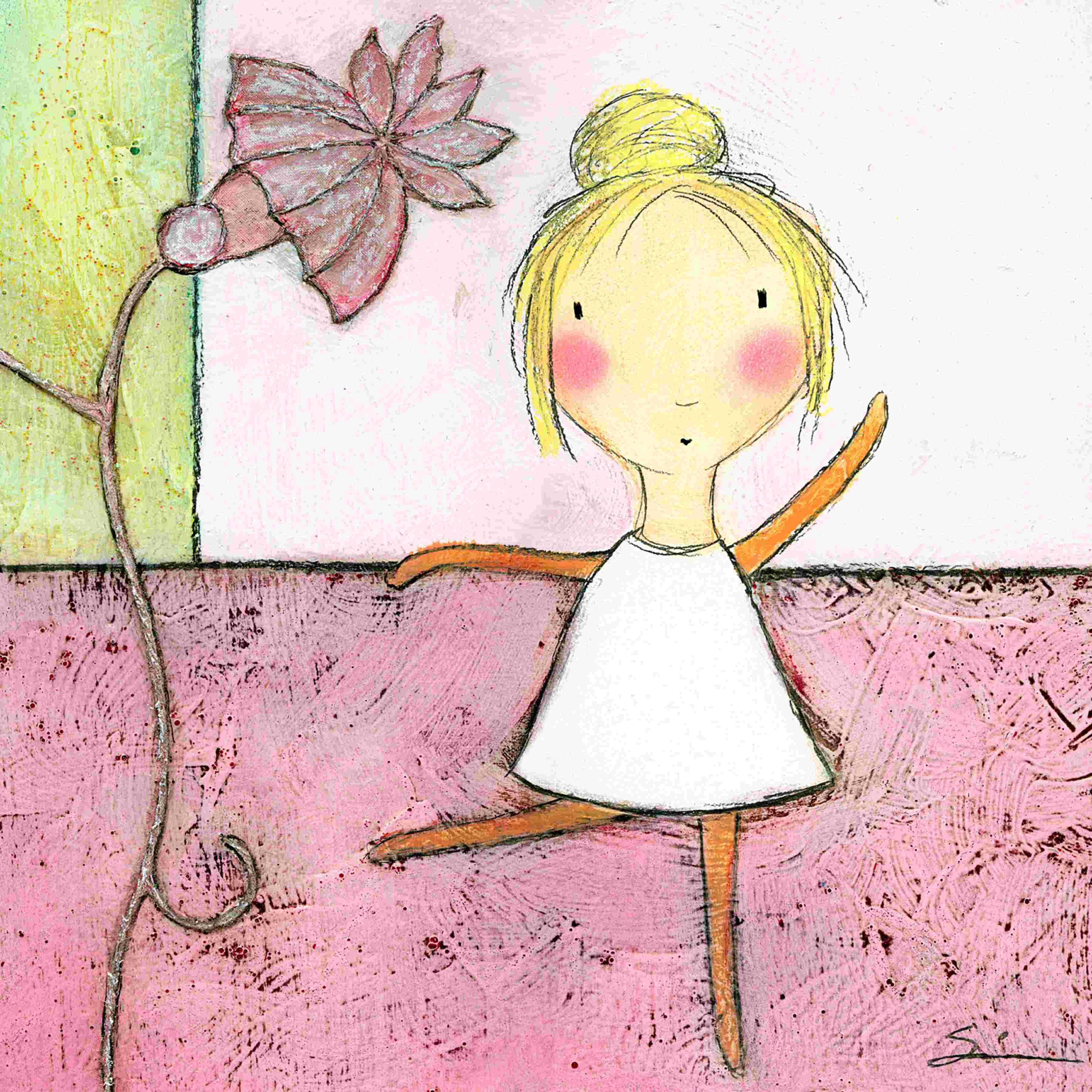 Harriet Bee Pink Ballerina - Wayfair Canada