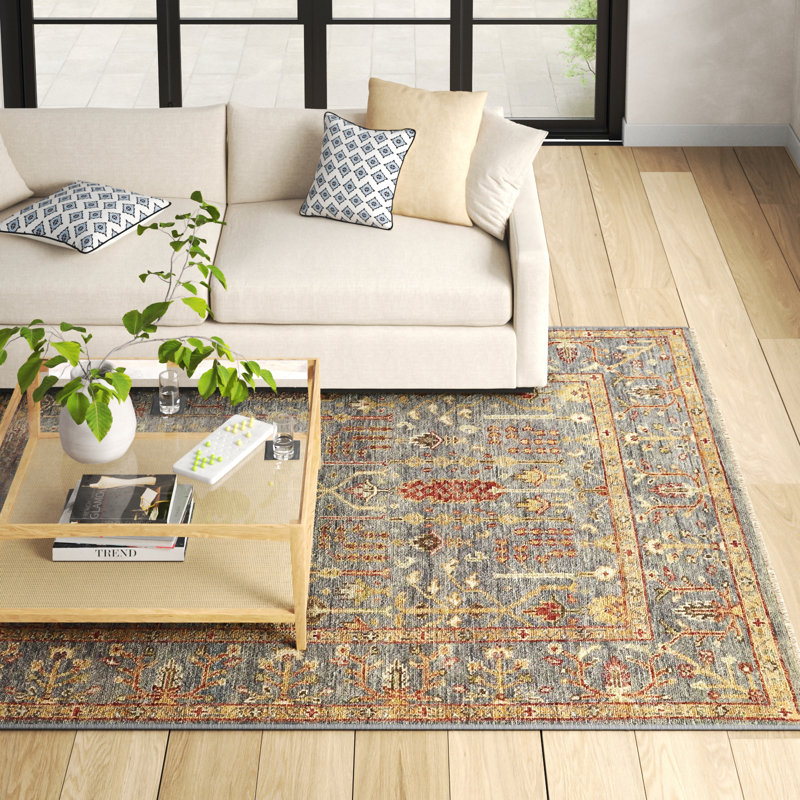 Birch Lane™ Brandonville Handmade Hand-Knotted Wool Rug & Reviews | Wayfair