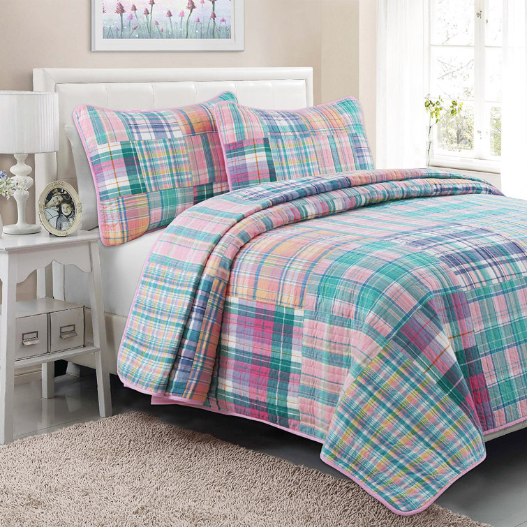 Cozy Line Home Fashion Cotton Patchwork Quilt Set & Reviews | Wayfair