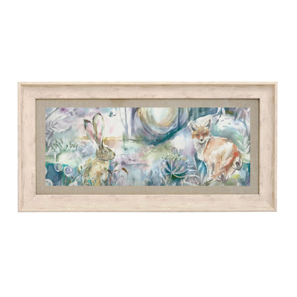 Voyage Maison Fox And Hare - Single Picture Frame Art Prints | Wayfair ...