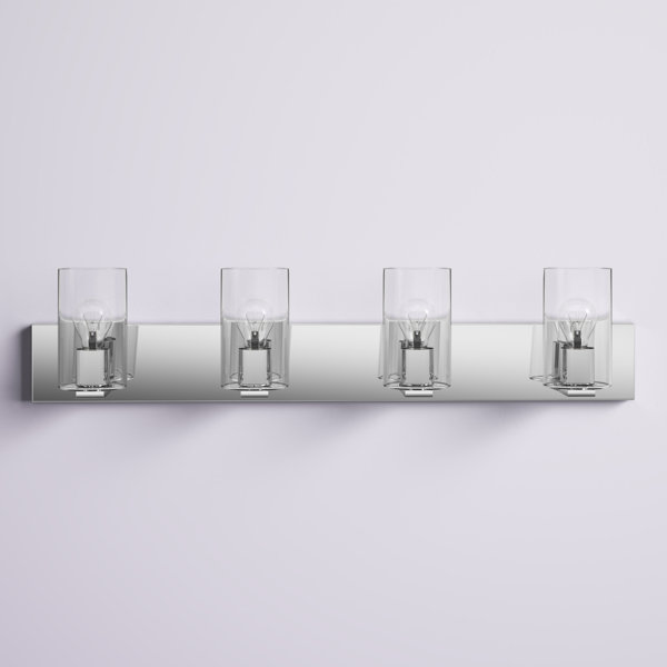 Hashtag Home Mollie 4-Light Vanity Light & Reviews | Wayfair
