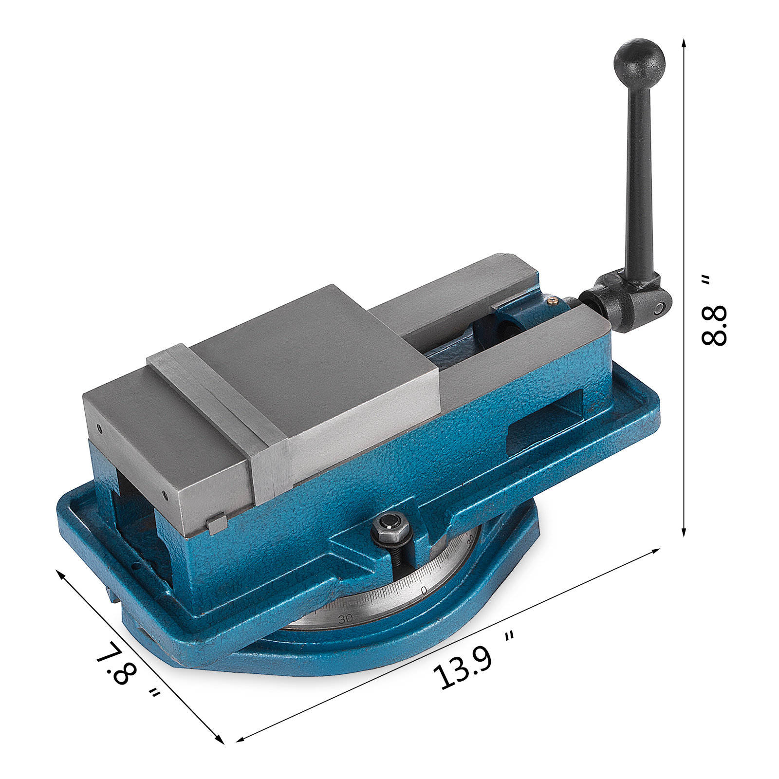 WFX Utility™ Milling Vise 4 Inch,Bench Clamp Vise High Precision ...