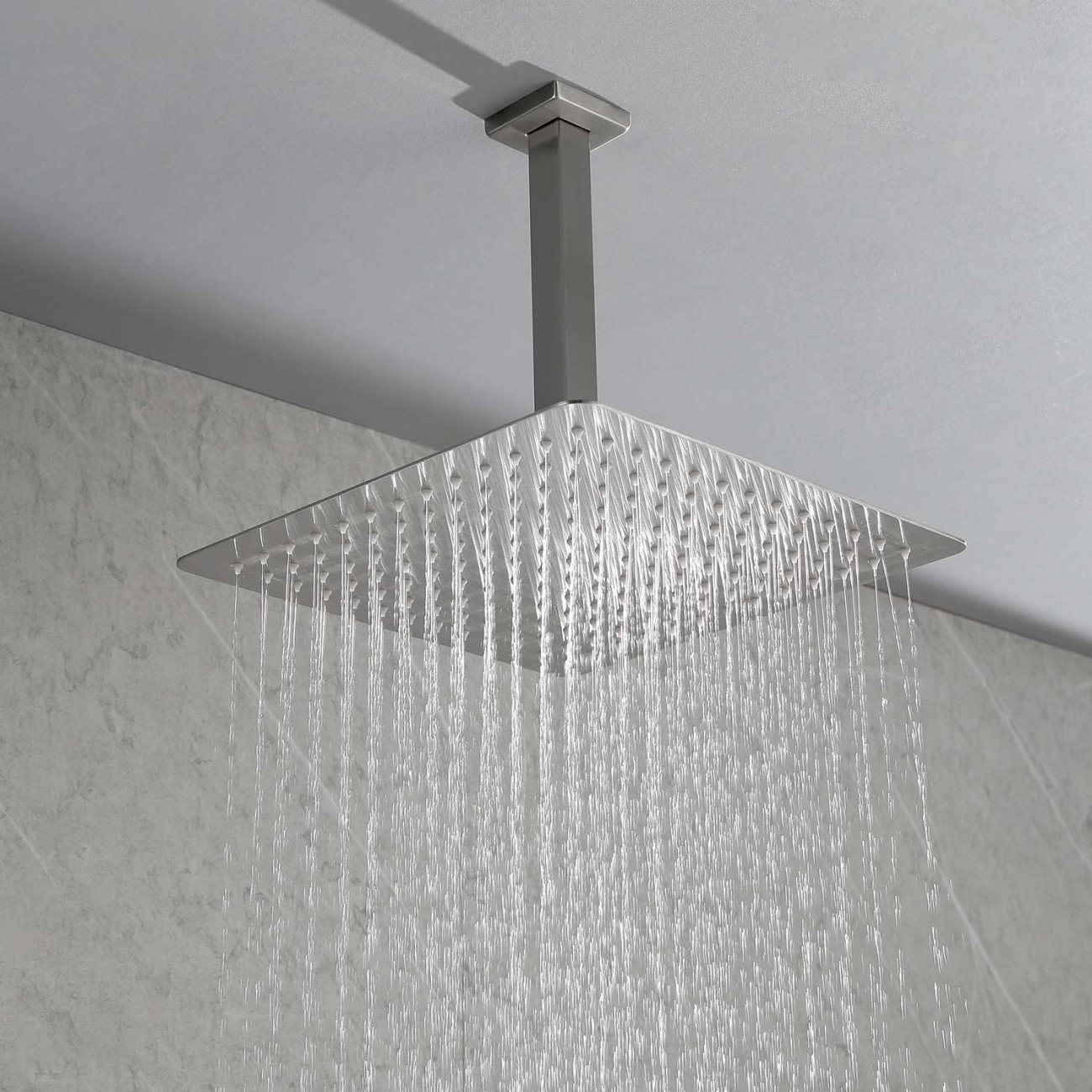HEIMAO 16" Shower Head System Ceiling Mounted Shower | Wayfair