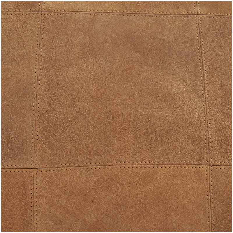 Birch Lane™ Shara Leather Pouf & Reviews | Wayfair