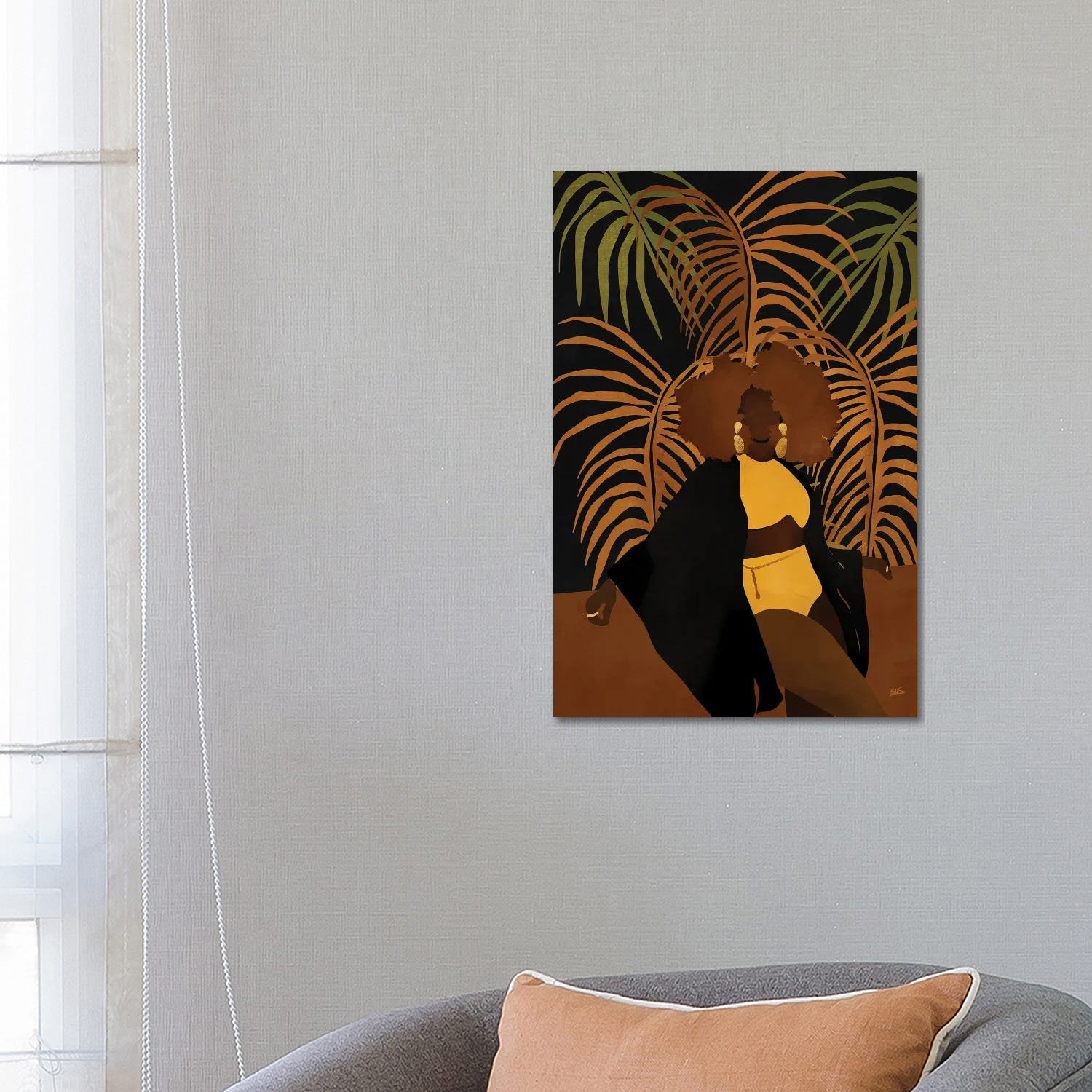 17 Stories Naomi by Bria Nicole - Graphic Art Print on Canvas | Wayfair ...