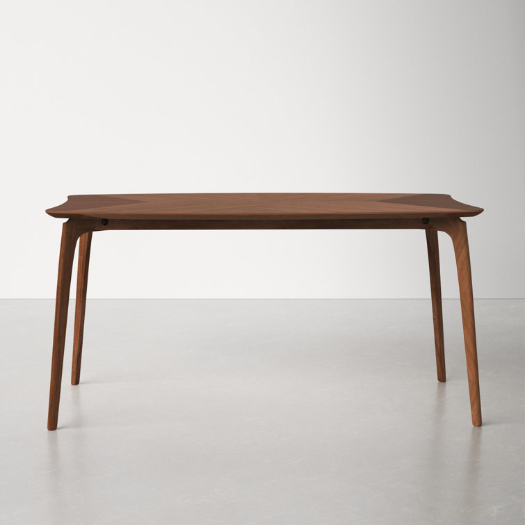AllModern Jennings Solid Wood Base Dining Table & Reviews | Wayfair