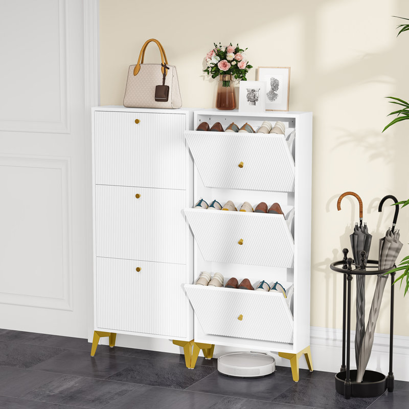 20 Pair Shoe Storage Cabinet