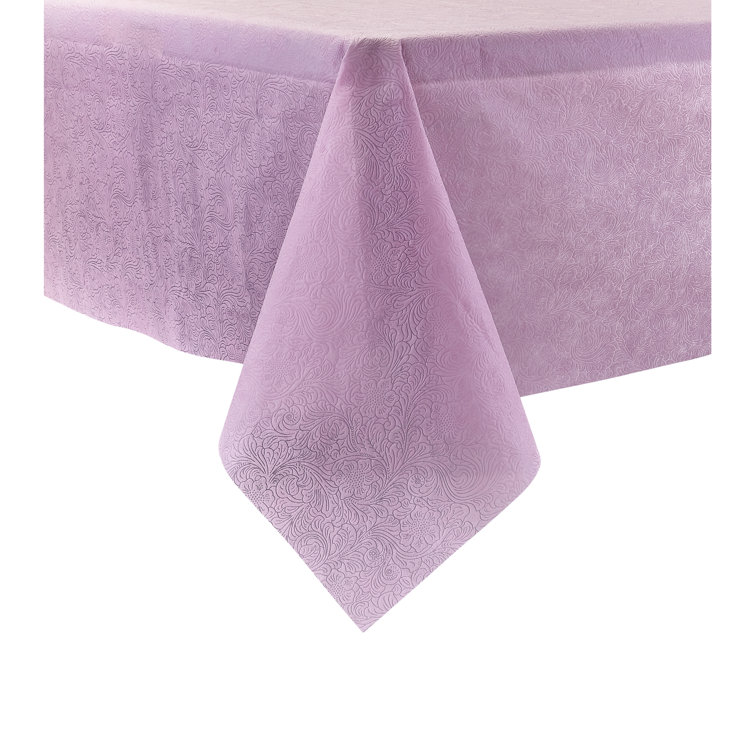 House of Hampton® Villatoro Rectangle Floral Plastic / Vinyl Tablecloth ...