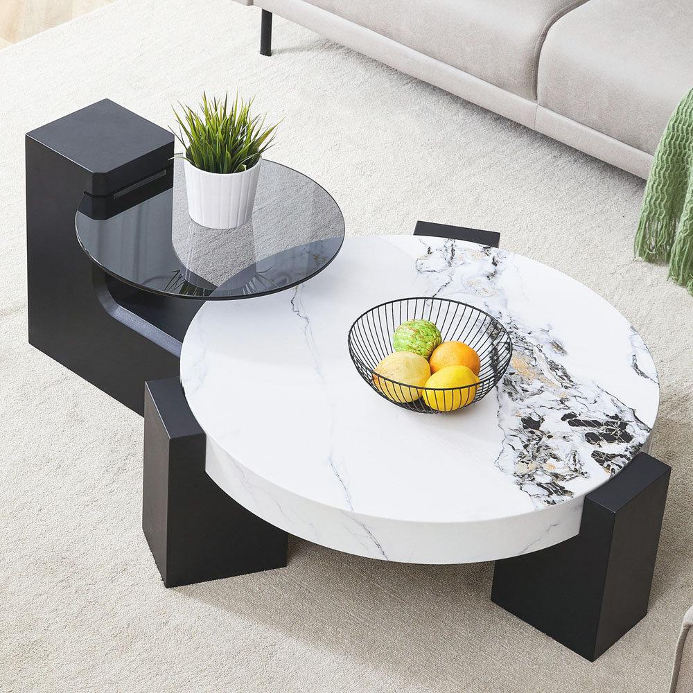 Ivy Bronx Detachable double-decker coffee table - Wayfair Canada