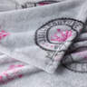Juicy Couture Juicy Emblem Plush & Cozy Throw Blanket - 50" x 70 ...