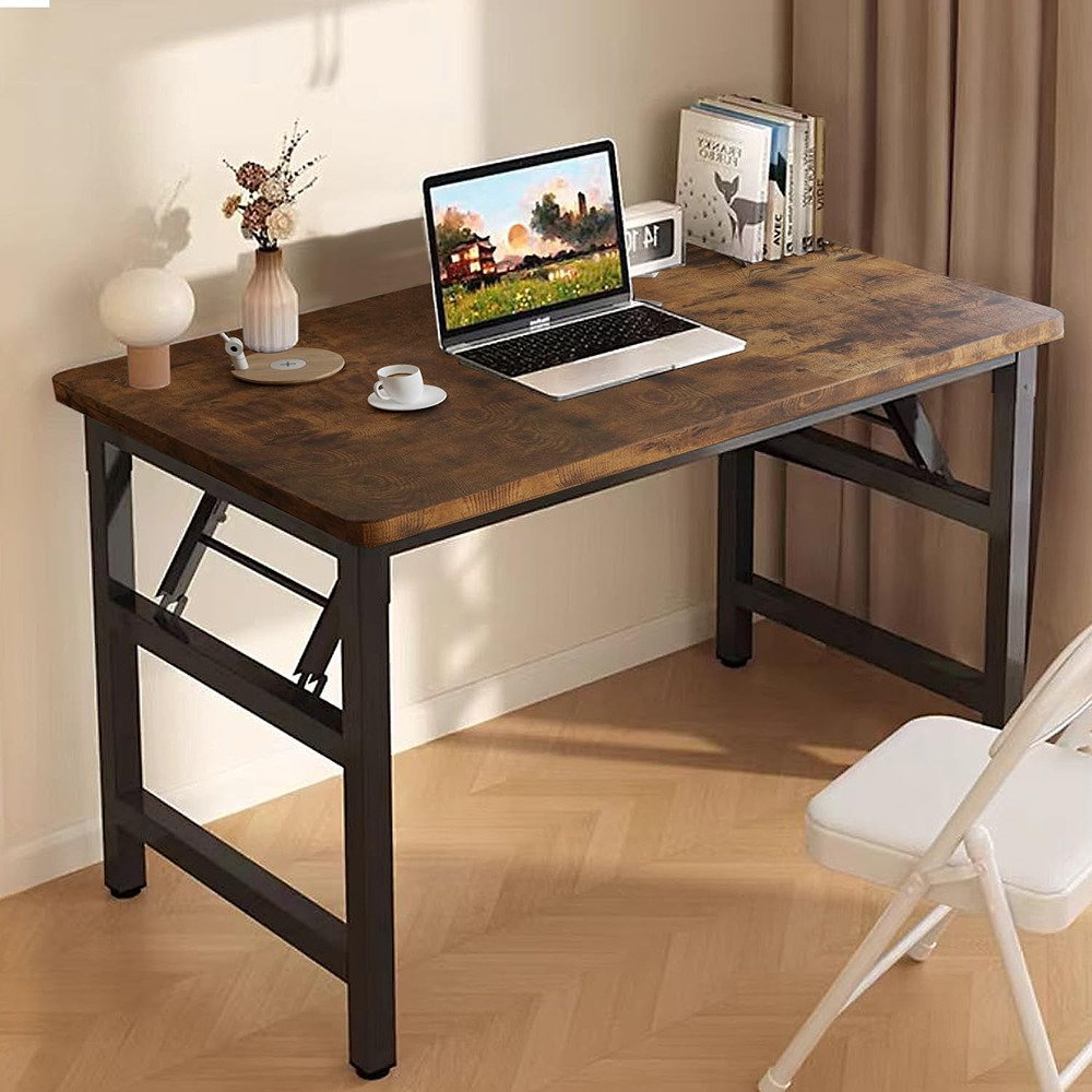 Ebern Designs 31.5 Inch Foldable Desks For Small Spaces,Foldable Desk ...