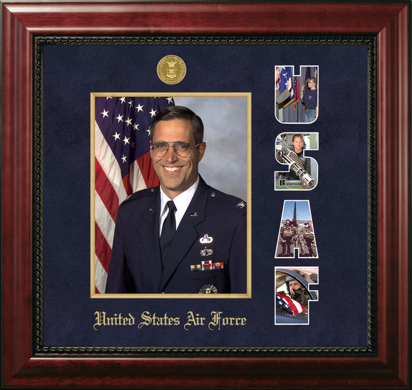 Patriot Frames Air Force Portrait Executive Picture Frame | Wayfair