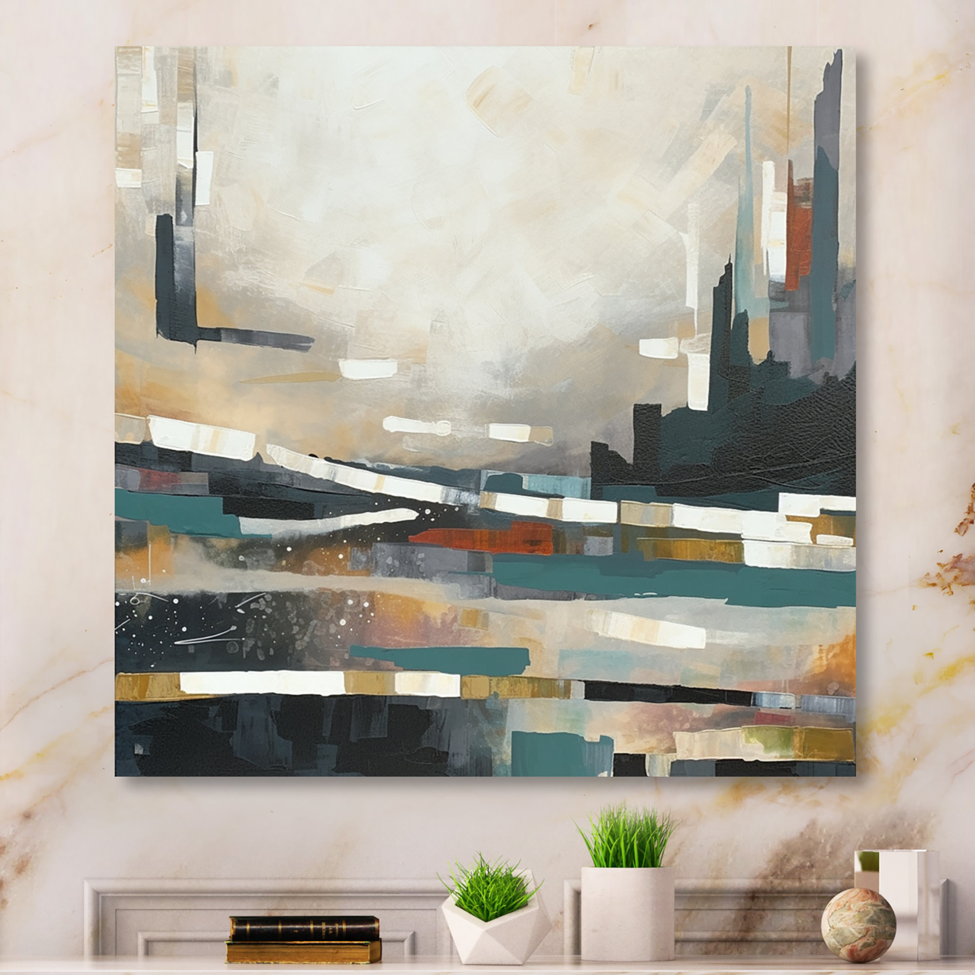 Mercer41 Beyond Nature III - Abstract Landscape Canvas Prints | Wayfair