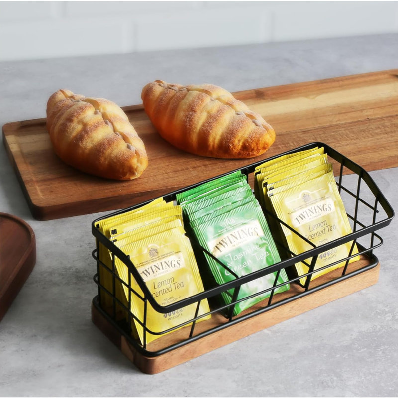 REFISM Tea Storage Containers with 3 Slots | Wayfair