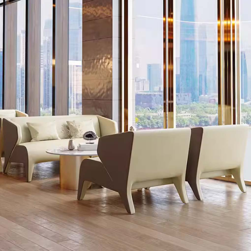 Lumina Home 4 - Piece Faux Leather Reception Set - Wayfair Canada