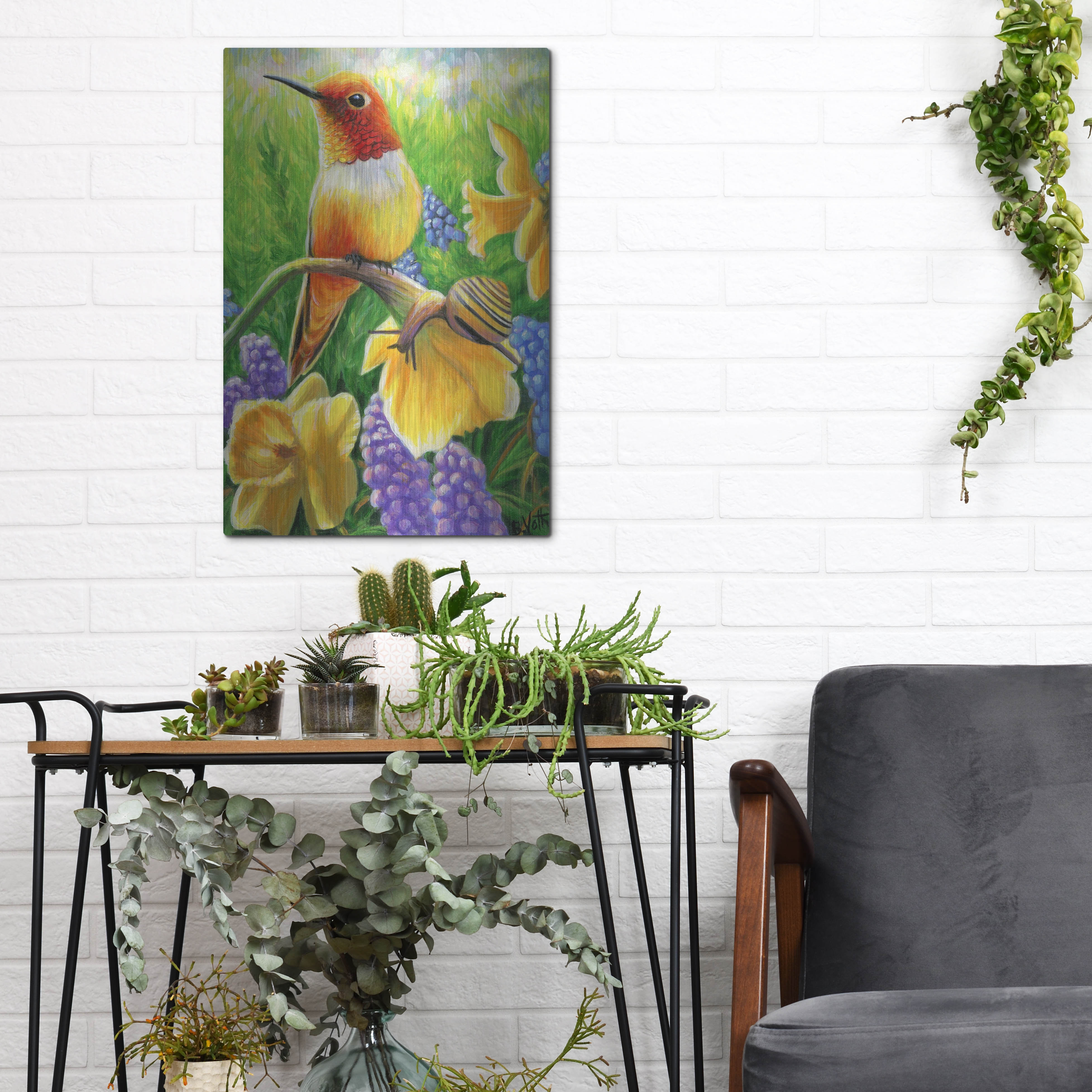 August Grove® August Grove 'Spring In The Garden9' by Bridget Voth ...