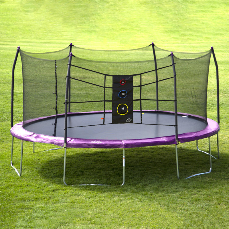 Skywalker Trampolines Skywalker 17' Oval Backyard Trampoline with ...