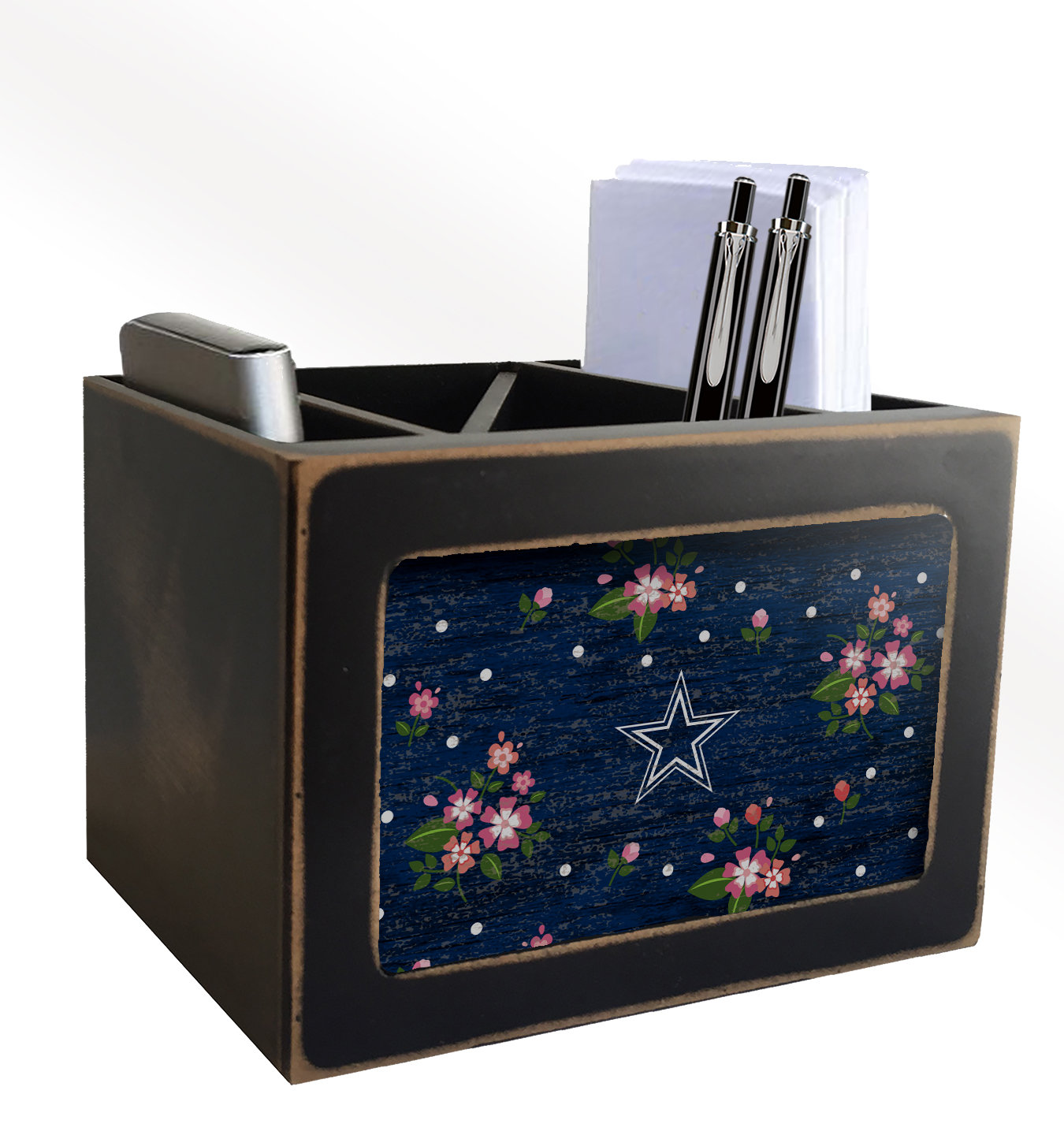 Fan Creations Los Angeles Rams Floral Desktop Organizer | Wayfair